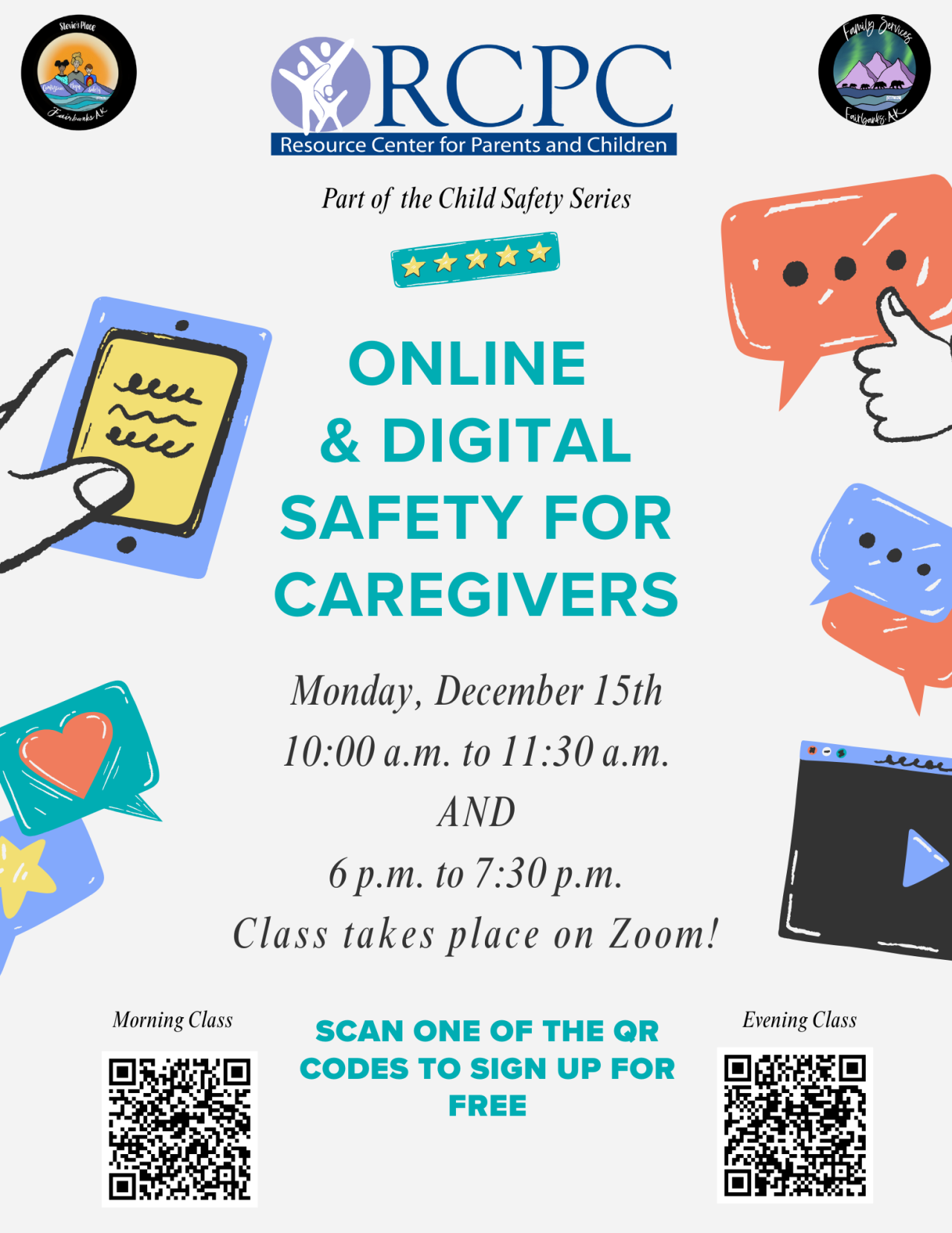 Child Safety Series – Online & Digital Safety - Afternoon Class ...